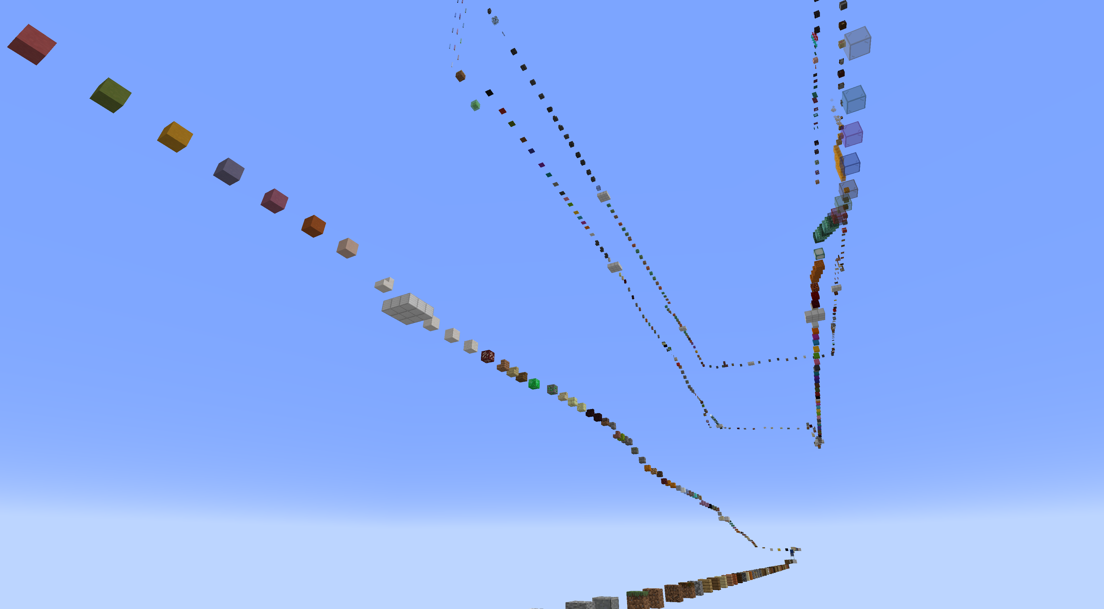 Every Minecraft Block Parkour - Miles Playz | Minecraft Maps