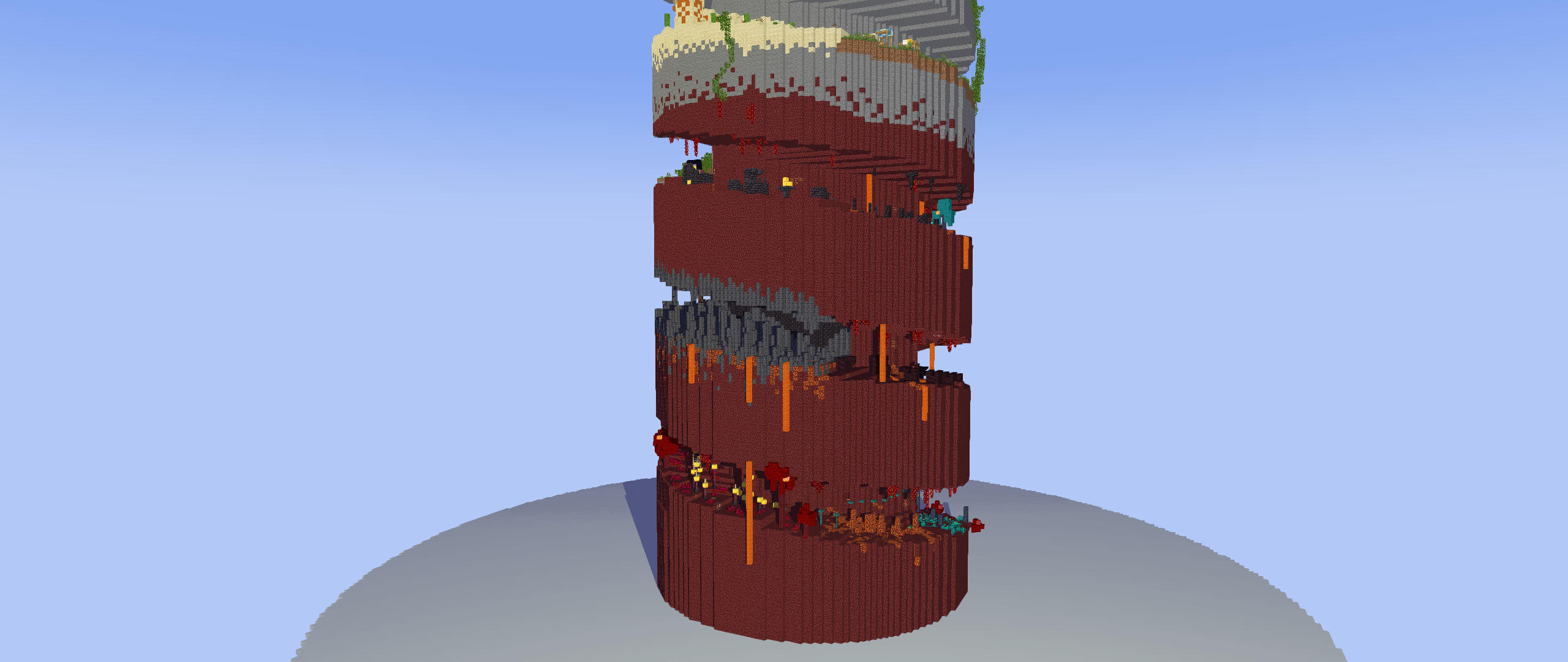 Parkour Spiral Infinite - Miles Playz | Minecraft Maps